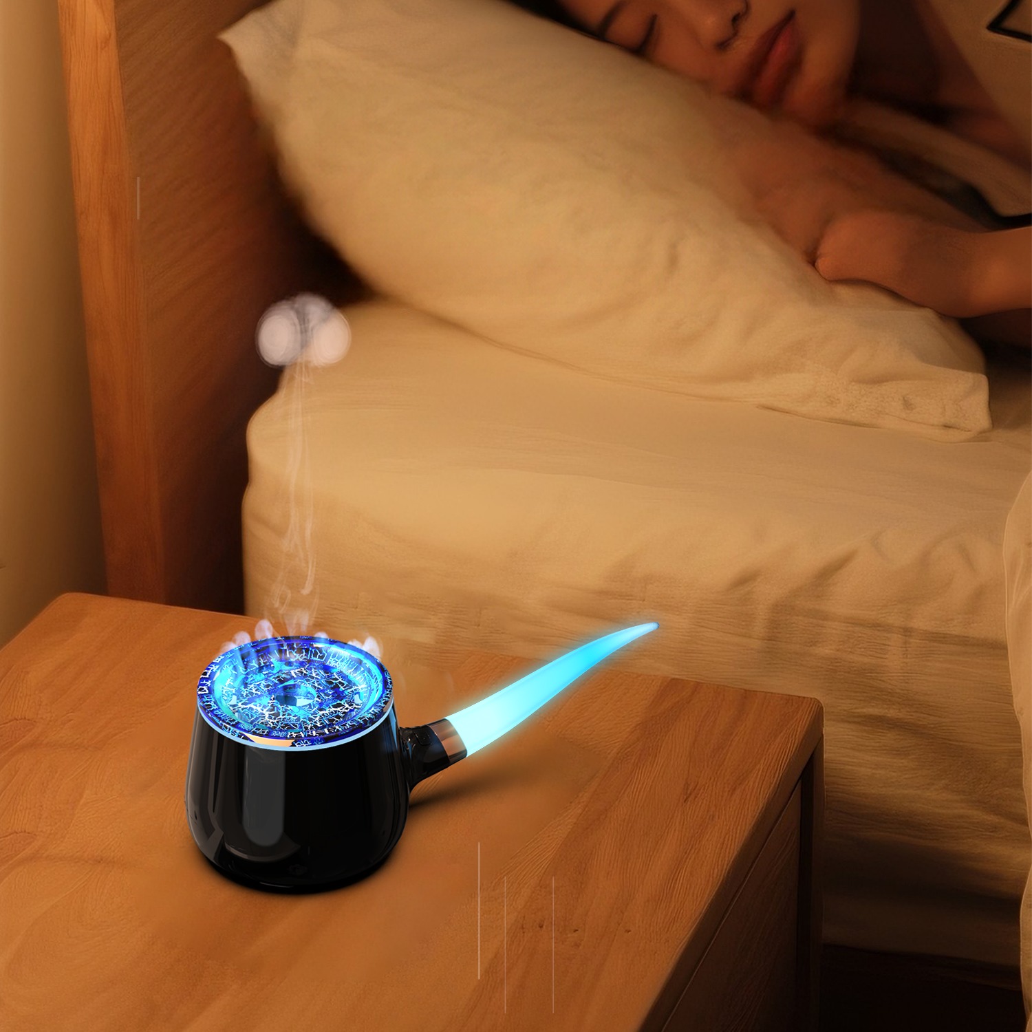 Colorful Light 0.5L Essential Oil Diffuser with Timer